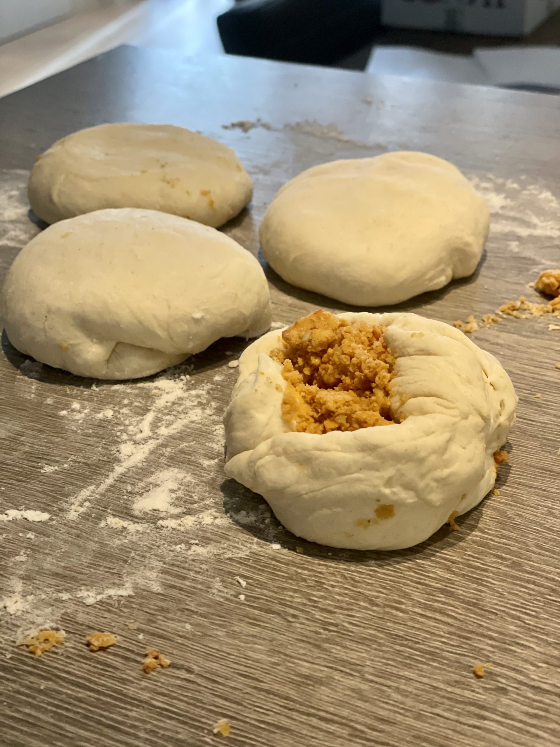 Surinaamse Roti Kip - Dubbelbourgondisch